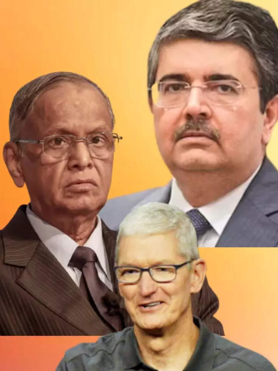 uday kotak narayana murthy tim cook:Top CEOs feel alone including uday ...