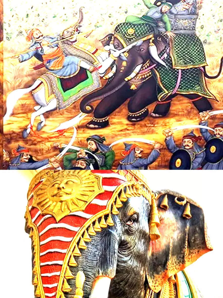 Maharana Pratap Elephant: When Maharana Pratap Elephant Killed 13 ...