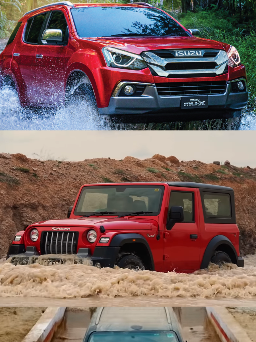 Thar to Gurkha: SUVs With Best Water Wading Capacity, Mahindra Thar ...