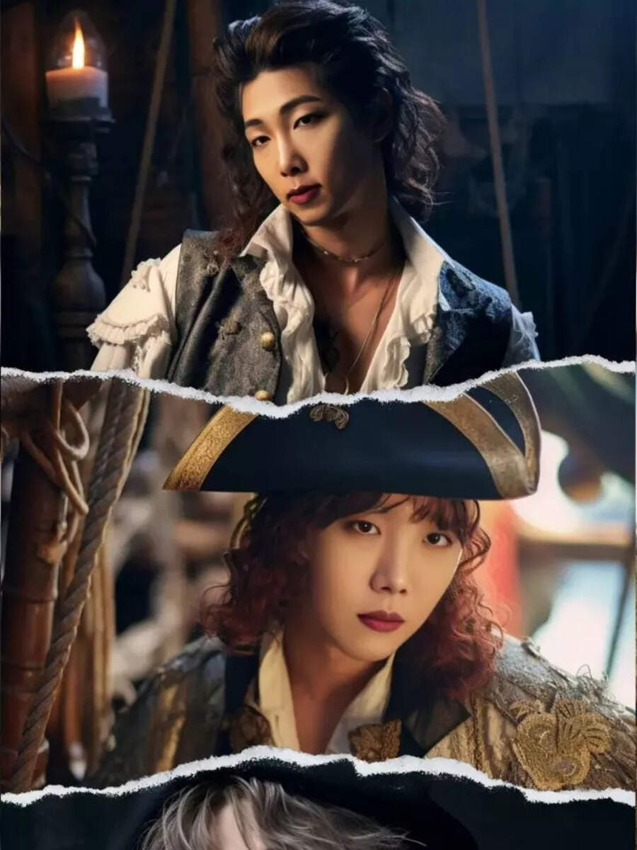 AI Imagines BTS As Pirates: From Jungkook, Jimin, V, to to J-Hope ...