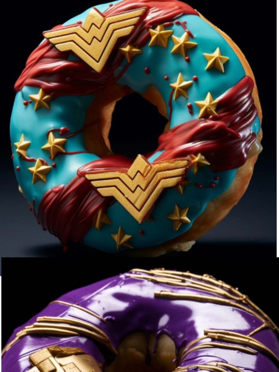 AI Imagines Superhero Donuts: superman, Doctor Strange, Hulk, more ...