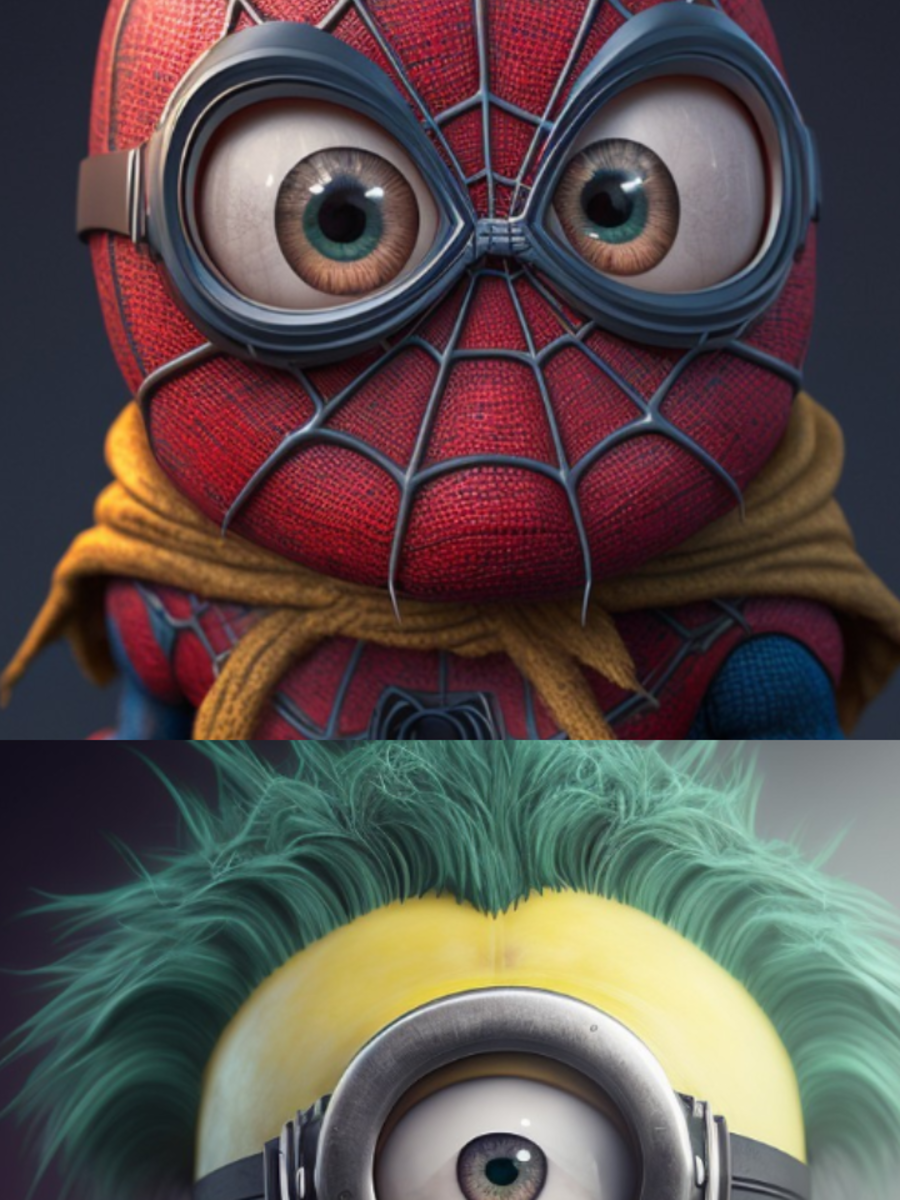 AI Imagines Superheroes as Minions: Spiderman, Ironman, Hulk, Batman ...