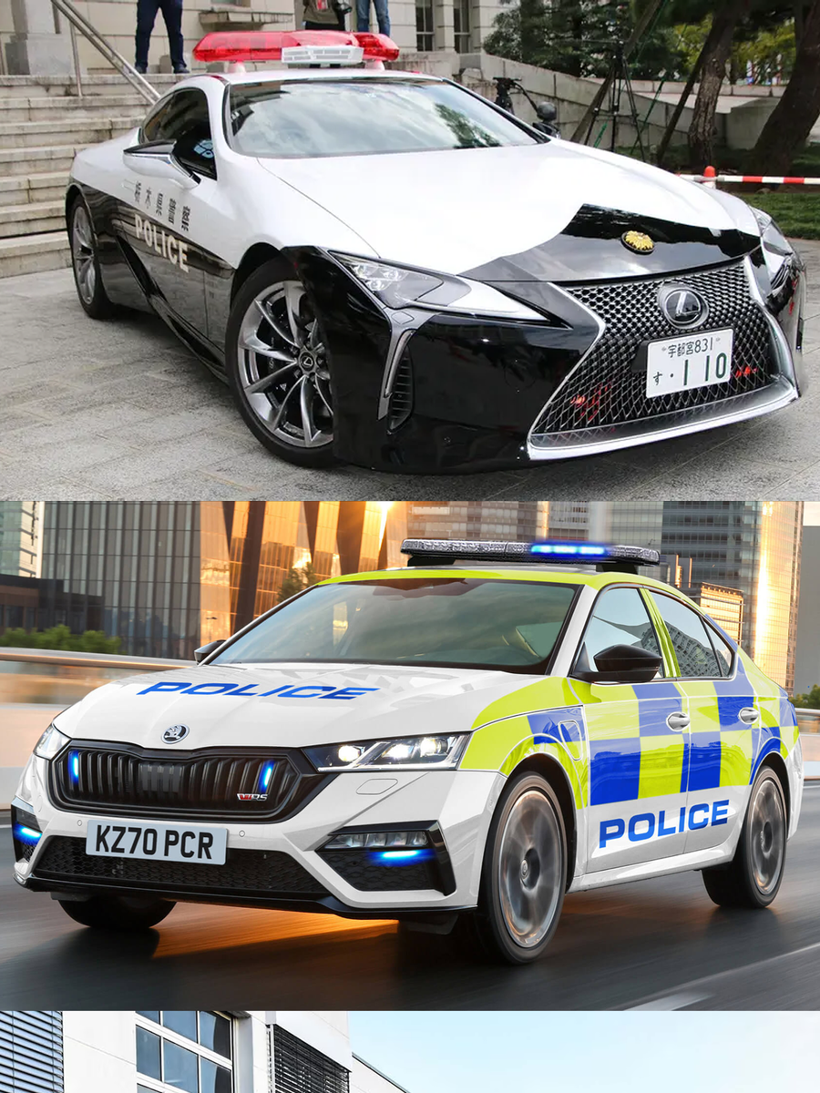 10 Police Cars From Around The World, Lykan Hypersport, Holden HSV, BMW ...