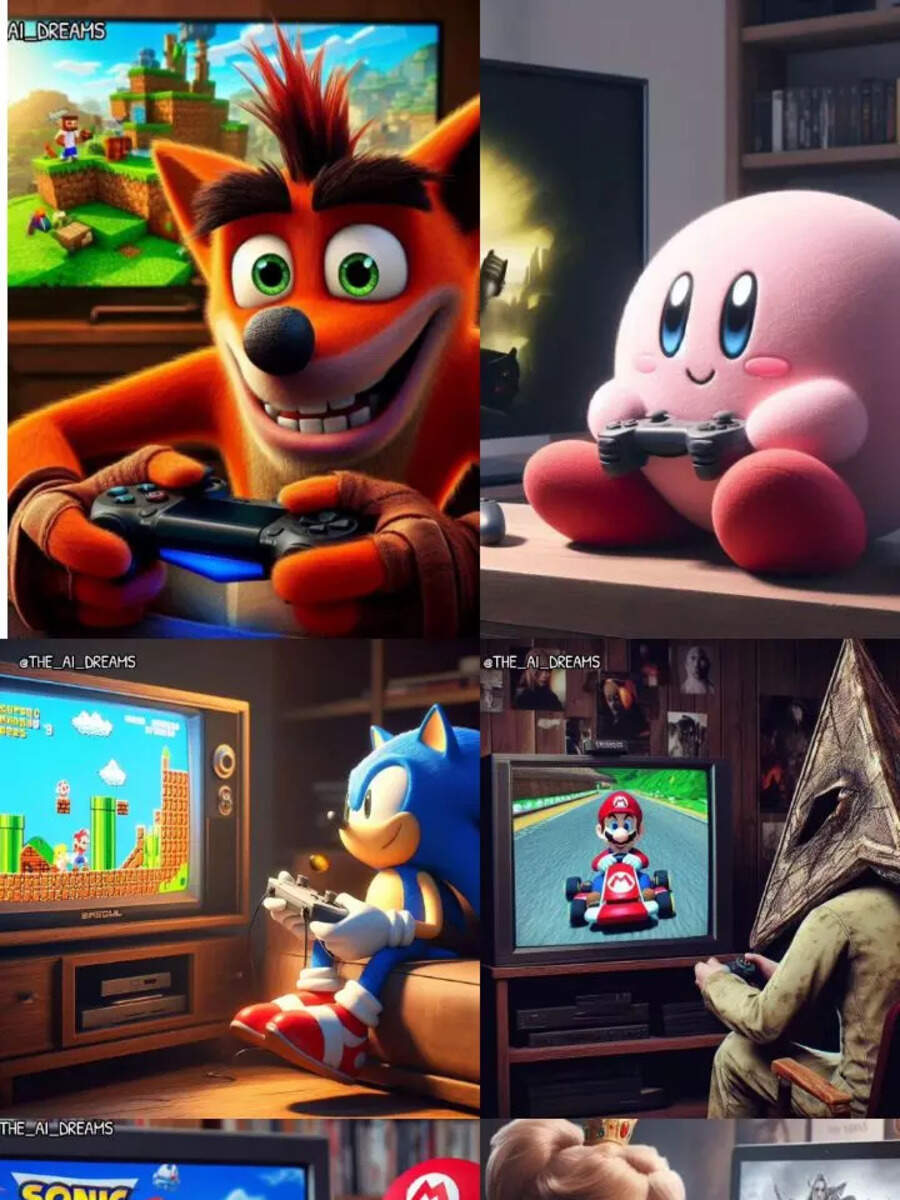 Famous Video Game Icons Relax with a Round of Video Games! | Times Now