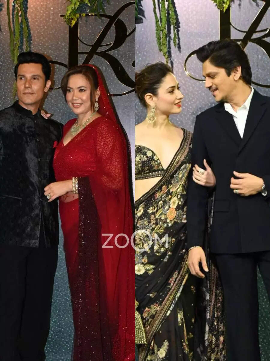 Randeep Hooda-Lin Laishram's Wedding Reception: Vijay, Tamannaah And ...