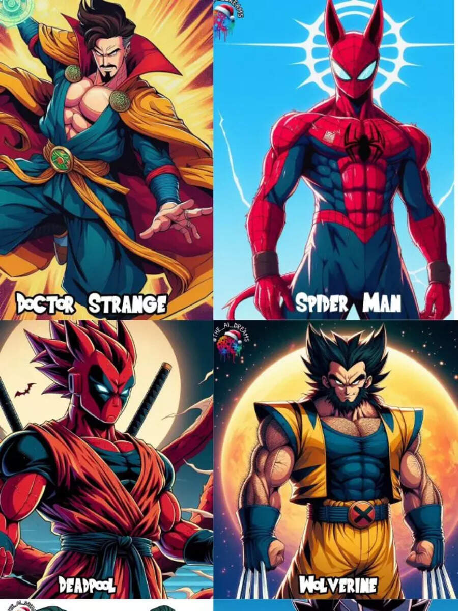 AI Imagines Marvel Characters In Dragon Ball Z Style!:Starlord, Drax ...
