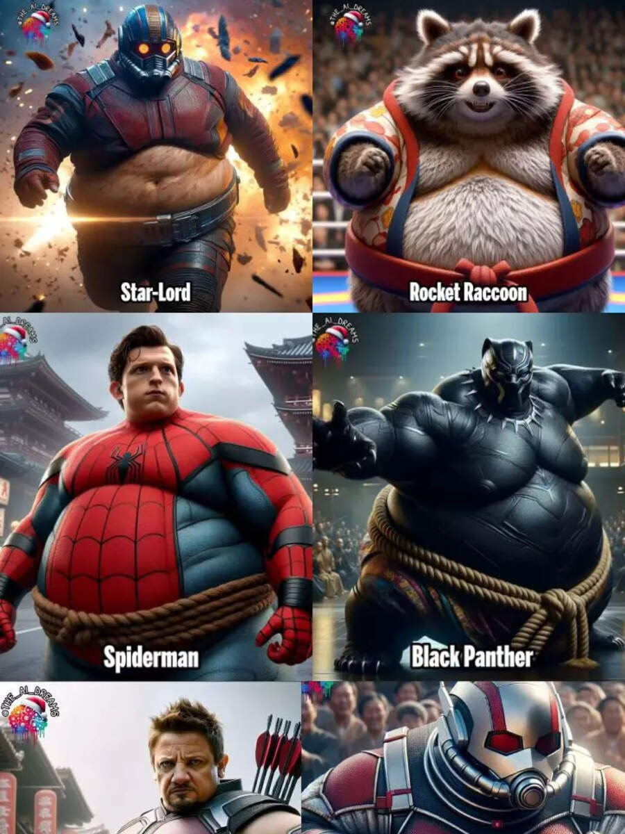 AI Imagines Your Favorite Marvel Characters As Sumo Wrestlers ...