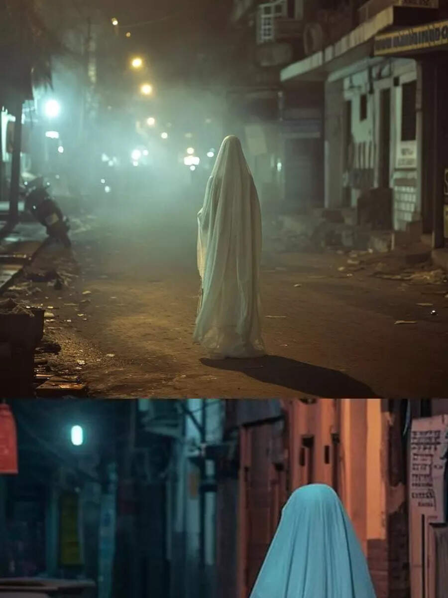 आधी रात के बाद वाराणसी में दिखा 'भूत', डरा ही देंगी तस्वीरें ghost seen ...
