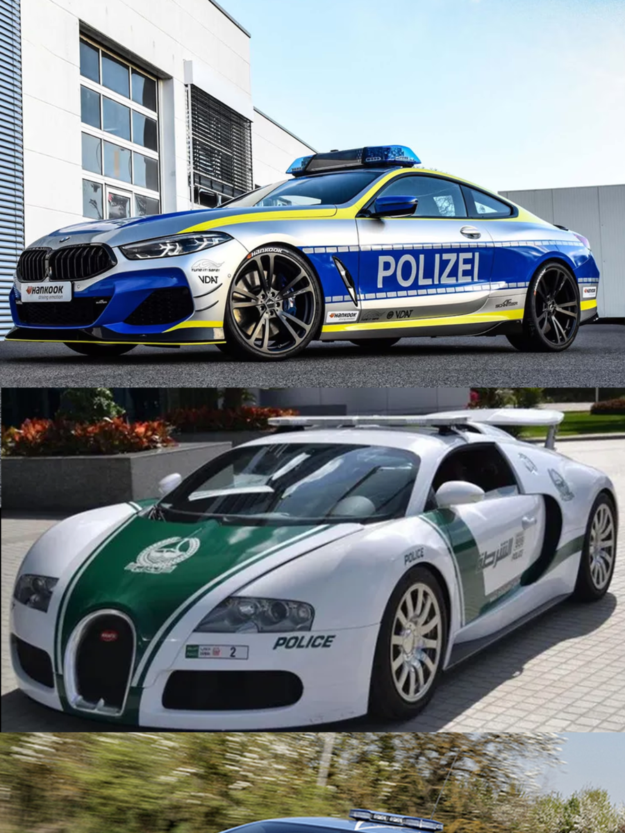 7 Fastest Police Cars Around The World, Ford Explorer, Lykan Hypersport ...