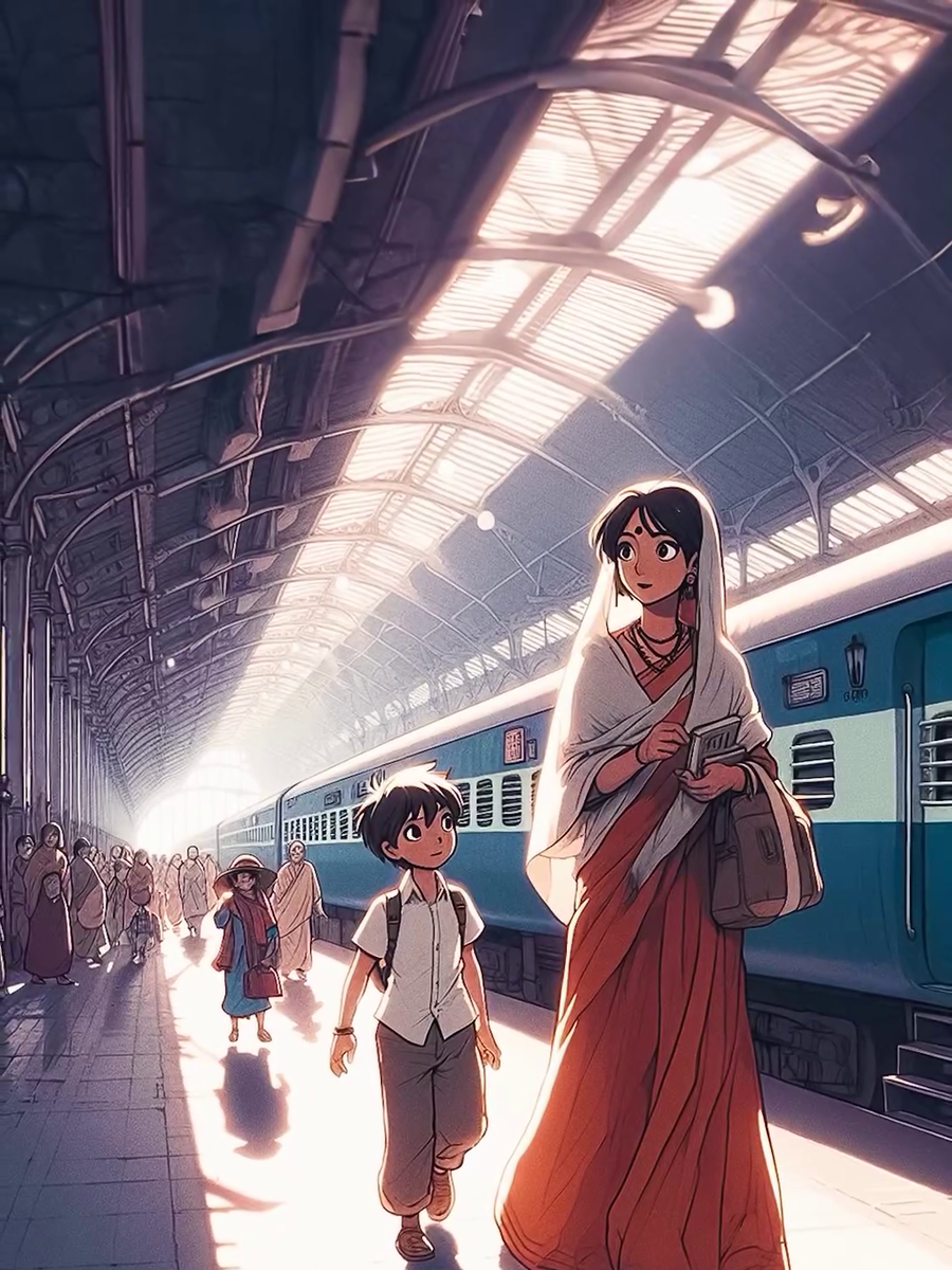 10 Anime AI Pics Show People Travelling In Indian Railways | Times Now