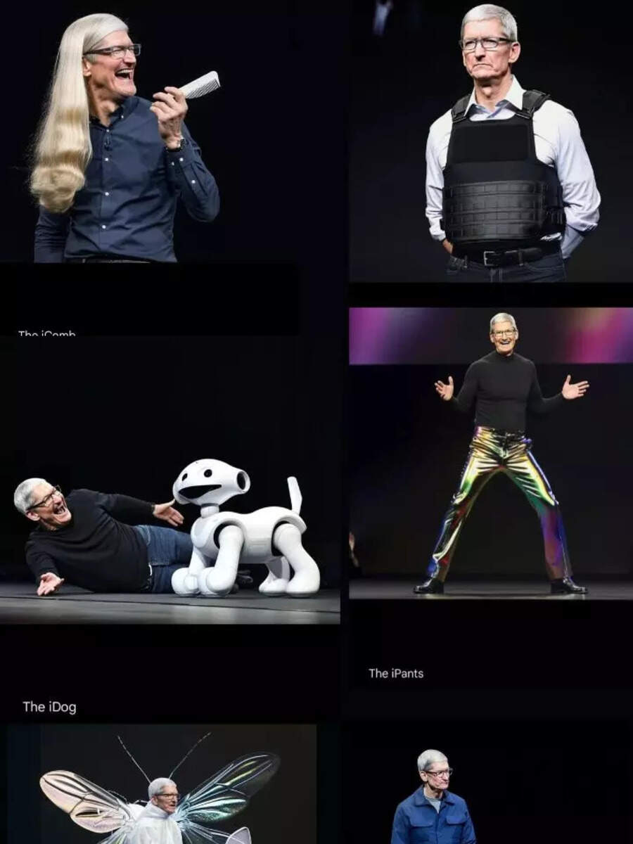 AI Imagines Weird Apple Product Launches By Tim Cook | Times Now