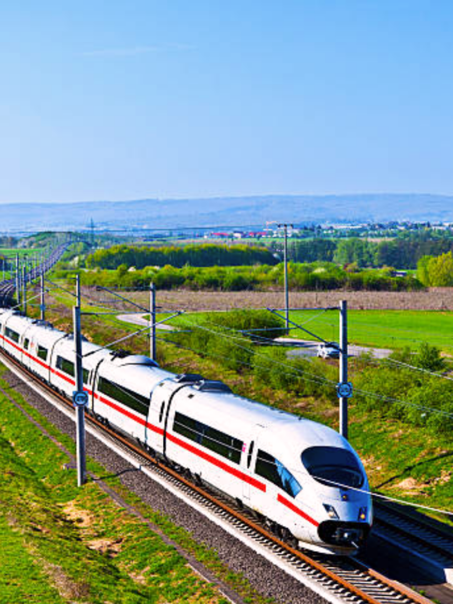 Which Train Run 350 KM Per Hours: Bihar To Delhi Bullet Train Speed ...
