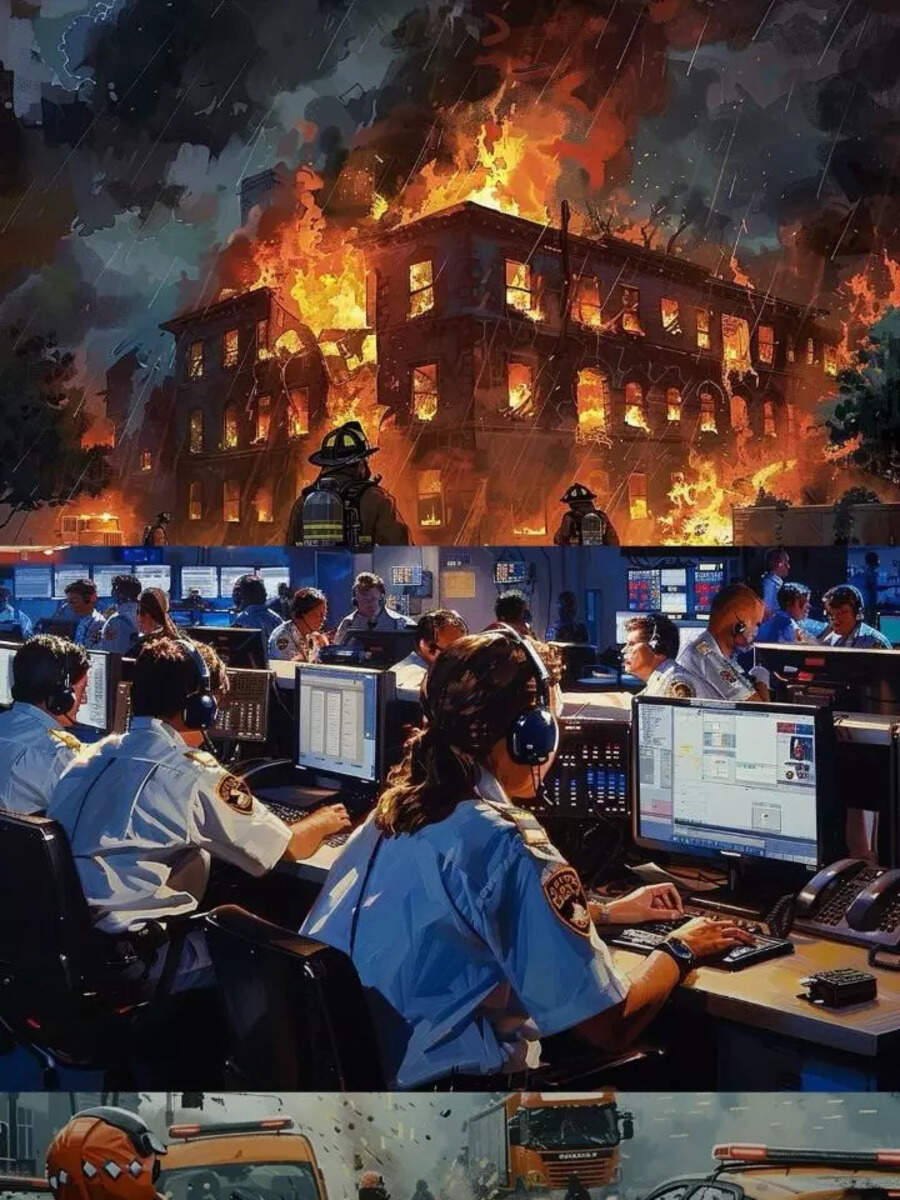 AI Imagines 911 Call In Different scenarios: Check History, first call ...