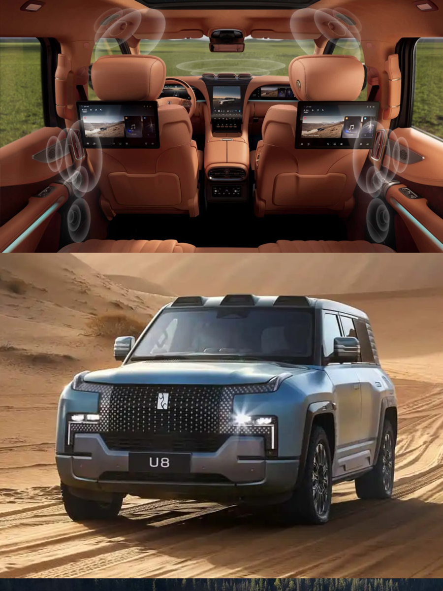 Meet BYD Yangwang U8, The Car That Can Float On Water: 7 HD Images, BYD ...