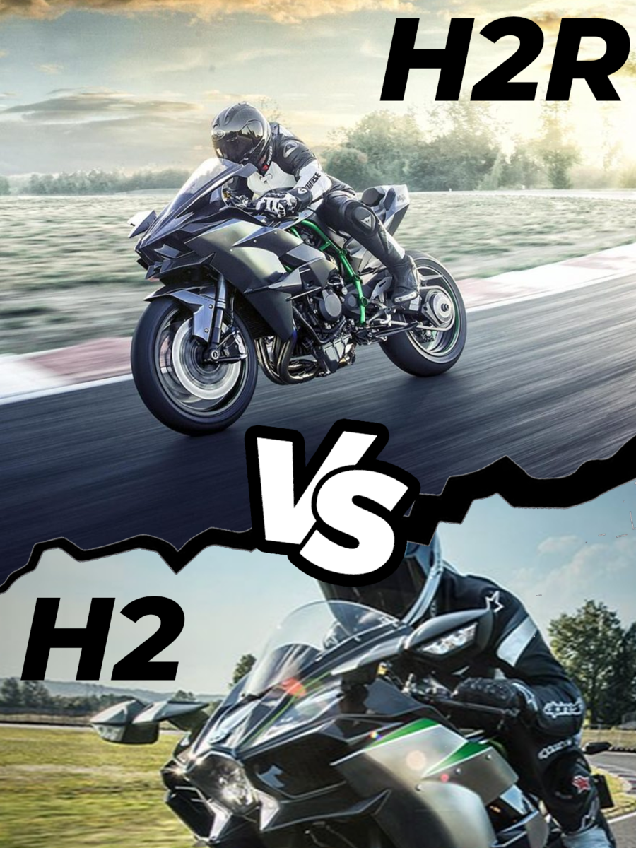 5 Differences Kawasaki Ninja H2 And H2R Superbikes, Kawasaki Ninja H2, Ninja H2R, H2 vs H2R ...