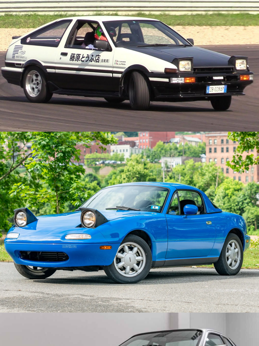 7 Pop-Up Headlights Cars From The Past We Miss Today, Mazda MX5, Mazda ...