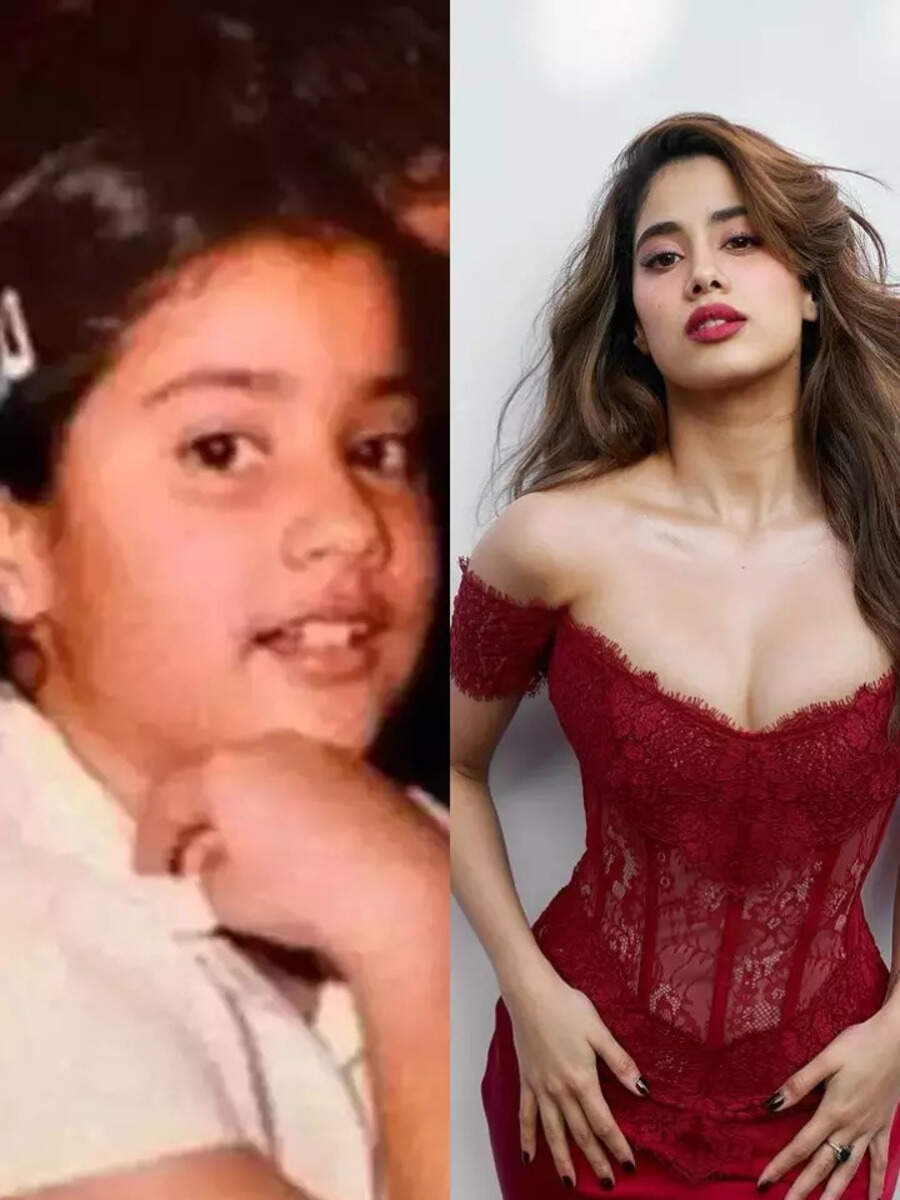 Janhvi Kapoor Before and After Transformation Photos | Times Now Janhvi Kapoor Before and After Transformation Photos | Times Now