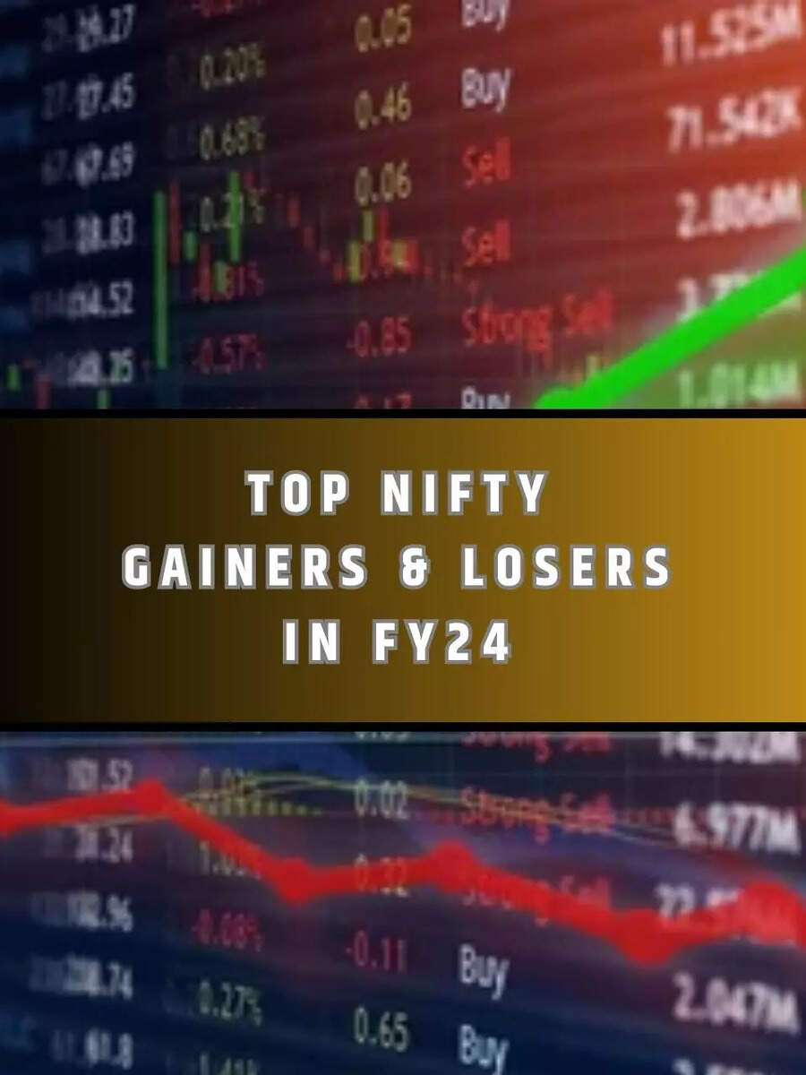 FULL LIST: Top Nifty gainers and losers - Stocks that moved the most in FY24 | ET Now