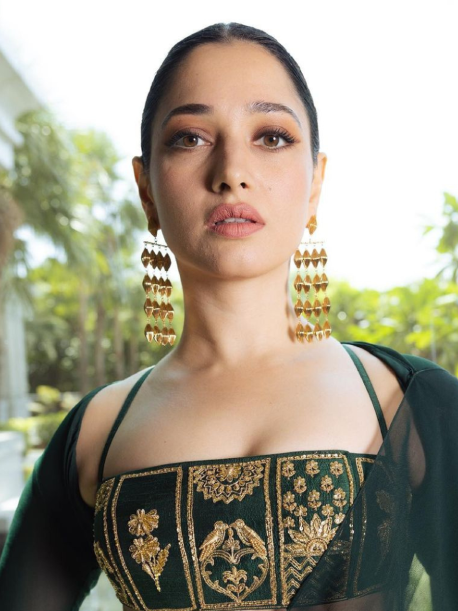 Tamannaah Bhatia Casts A Spell In Majestic Green Lehenga That Will Blow Your Mind | Zoom TV