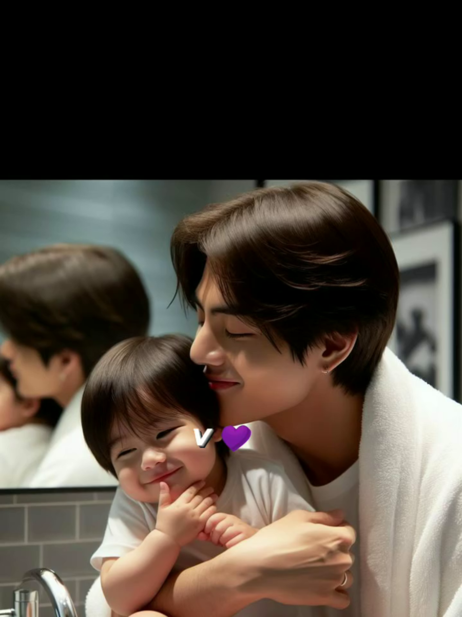 7 AI Images of BTS Members Being Loving Fathers Of Their Future Babies ...