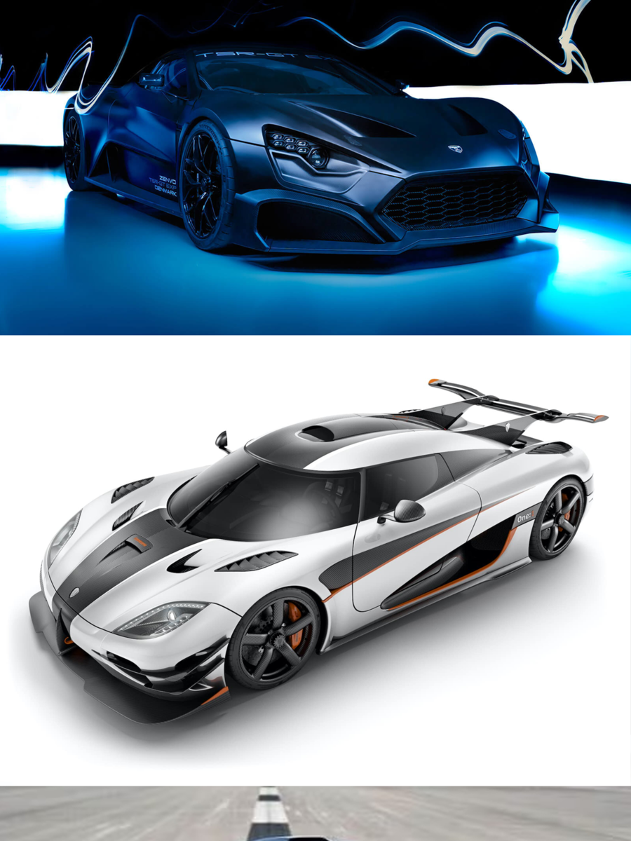7 Fastest V8 Engine Supercars Ever Made, Henessey Venom F5, SSC Tuatara ...