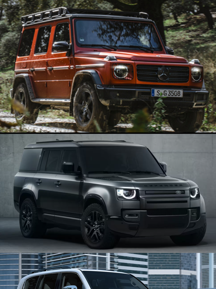 5 Luxury SUVs That Are A Beast Off-Road, Mercedes Benz G Wagon, Land Rover Defender, Toyota Land ...
