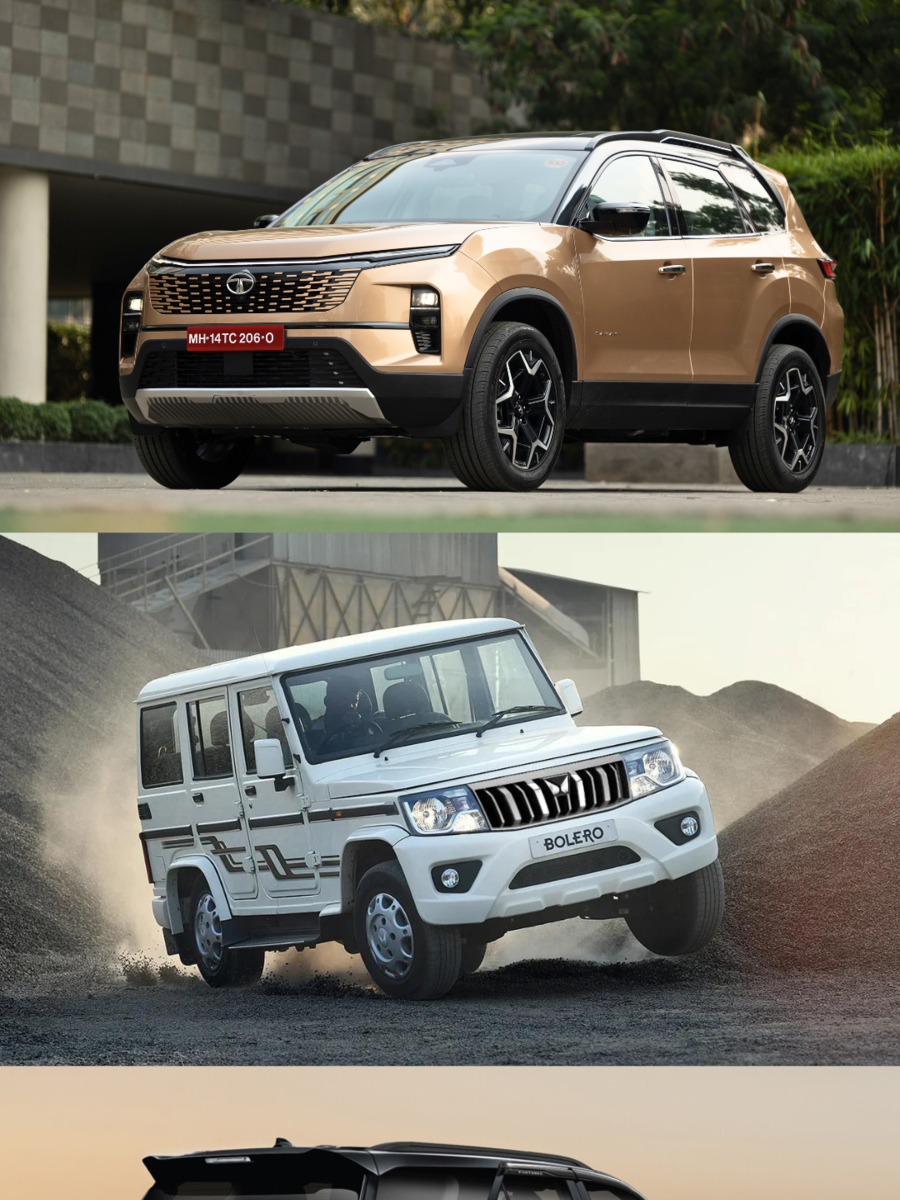 Best Three-Row SUVs You Can Buy In India: Mahindra Bolero, Tata Safari ...