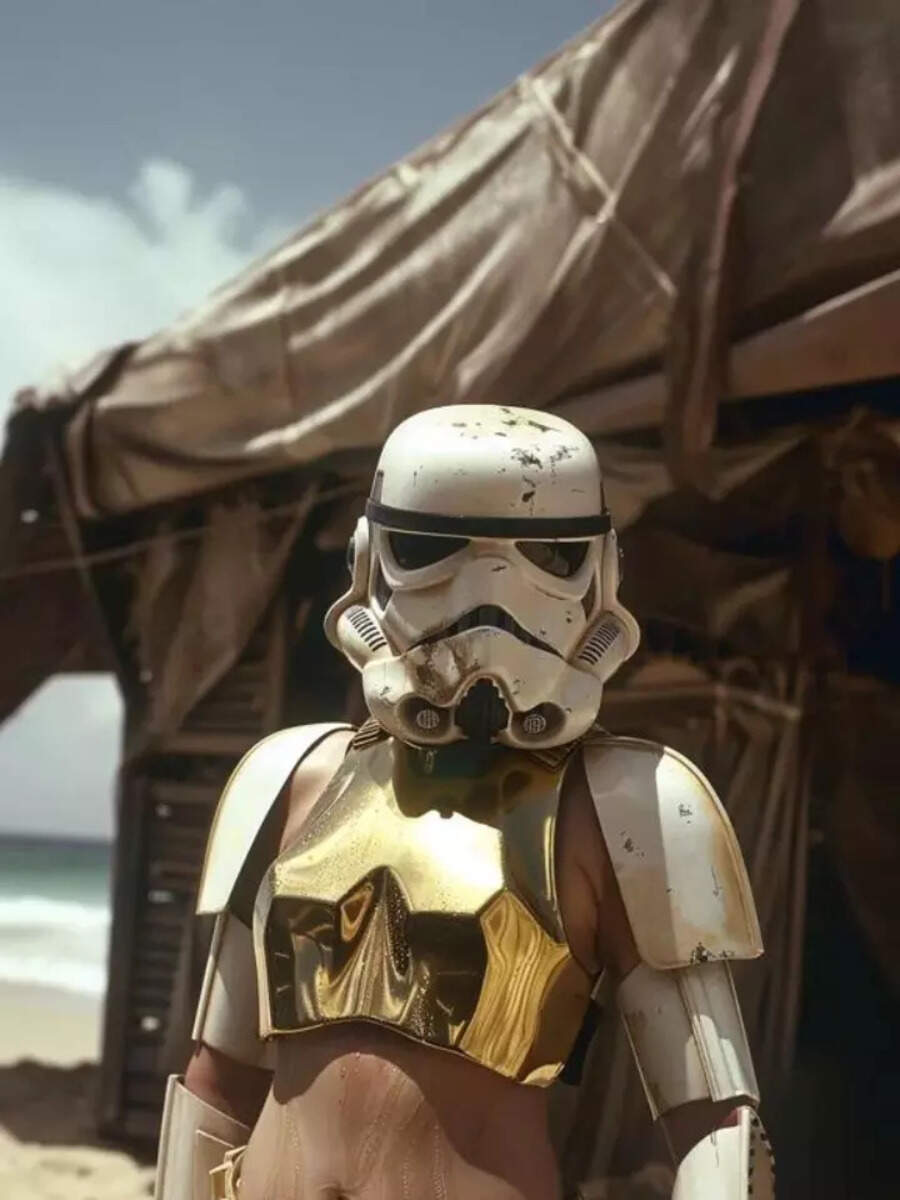 Star Wars Beach Arc: Reimagining 8 Iconic Characters in Swimsuits ...
