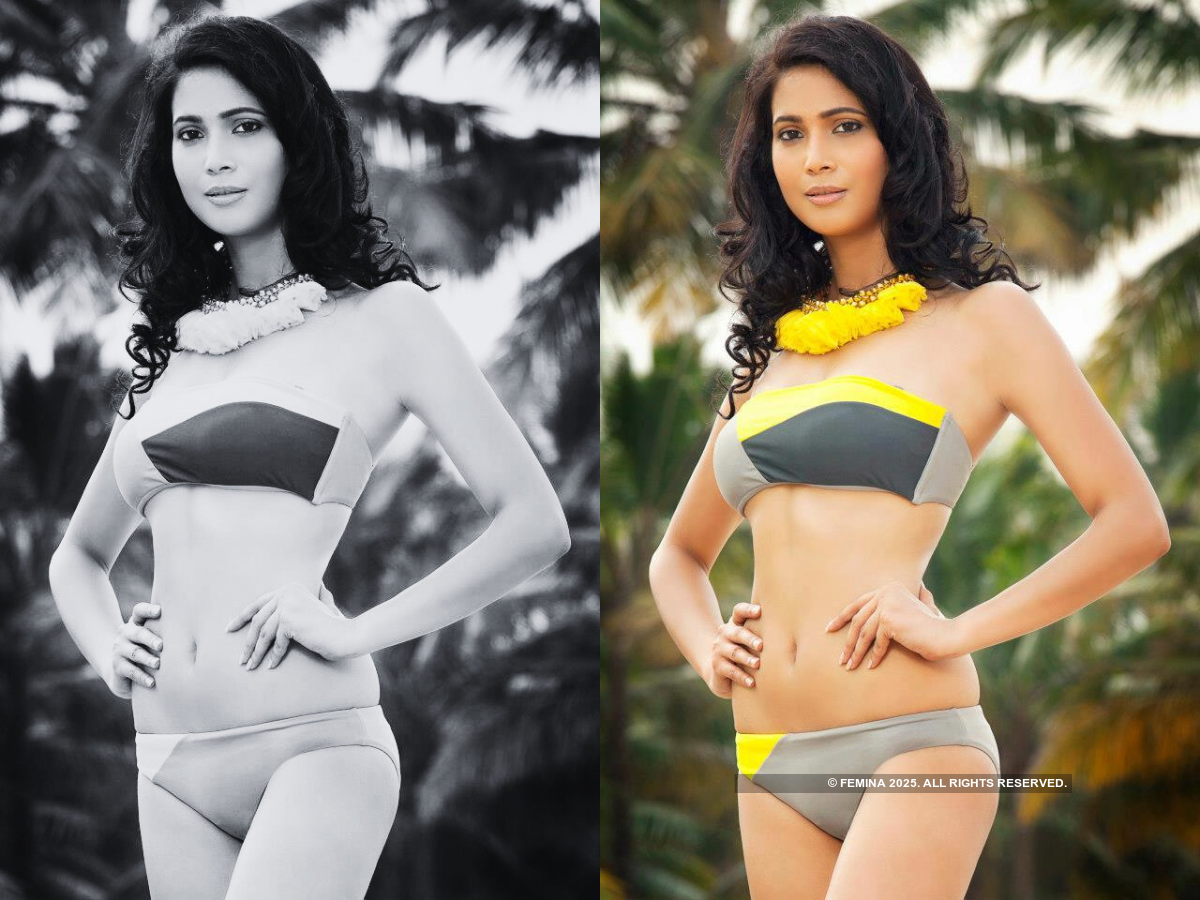 Throwback video of Prachi Mishra's official bikini shoot for Femina Miss India goes viral | Watch