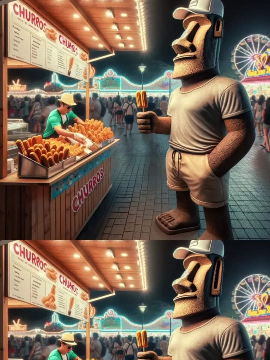 Spot 5 Differences in 1 Minute to Beat This Moai Picture Puzzle | Times Now