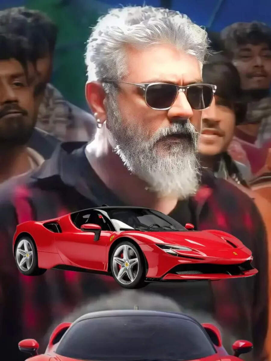 South Superstar Ajith Kumar New Ferrari SF90 Stradale | Times Now Navbharat