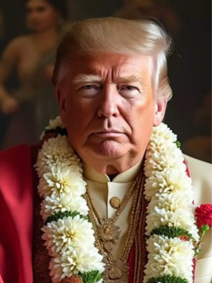 AI Pics Show Trump as ‘Alpha Male’ Buying Samosas from Street Vendor AI ...