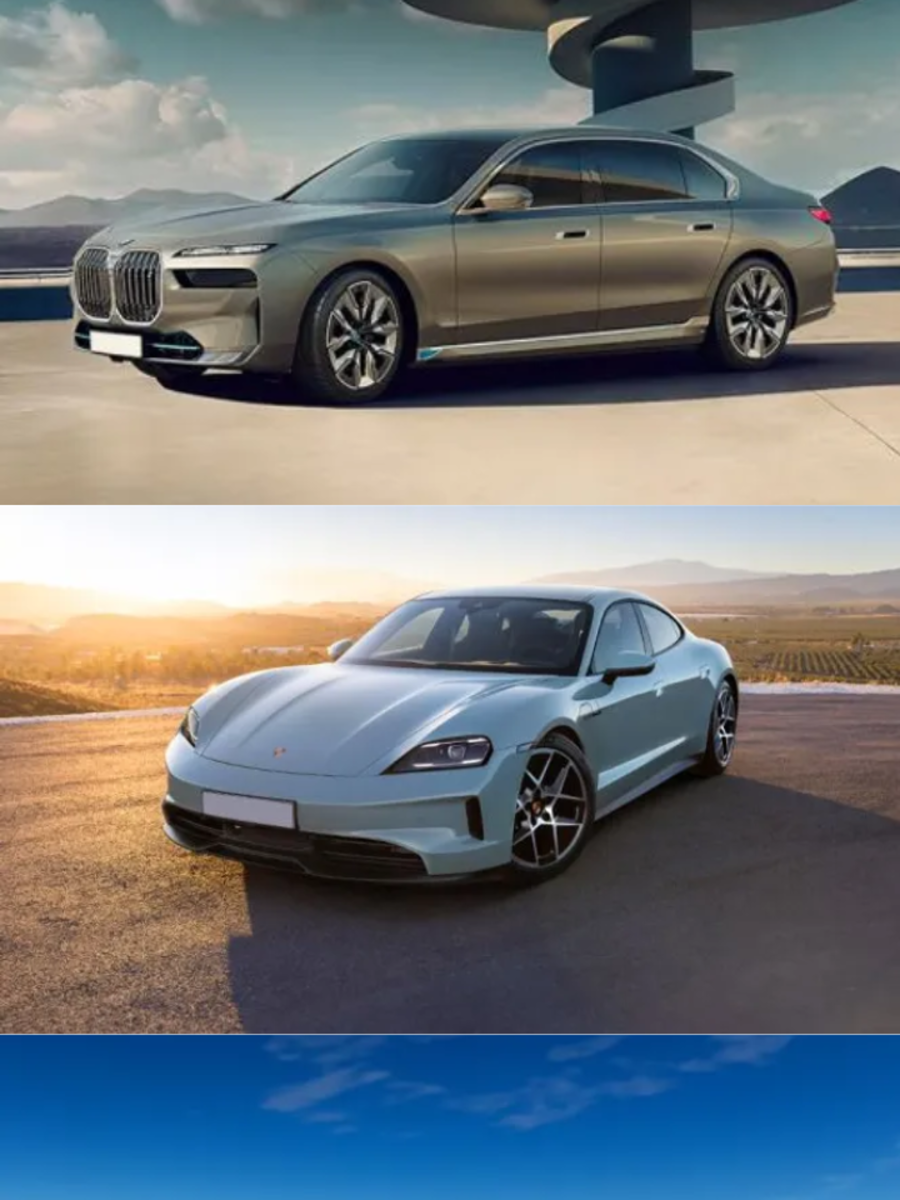 5 Most Advanced Electric Cars In The World, BMW i7, Porsche Taycan ...