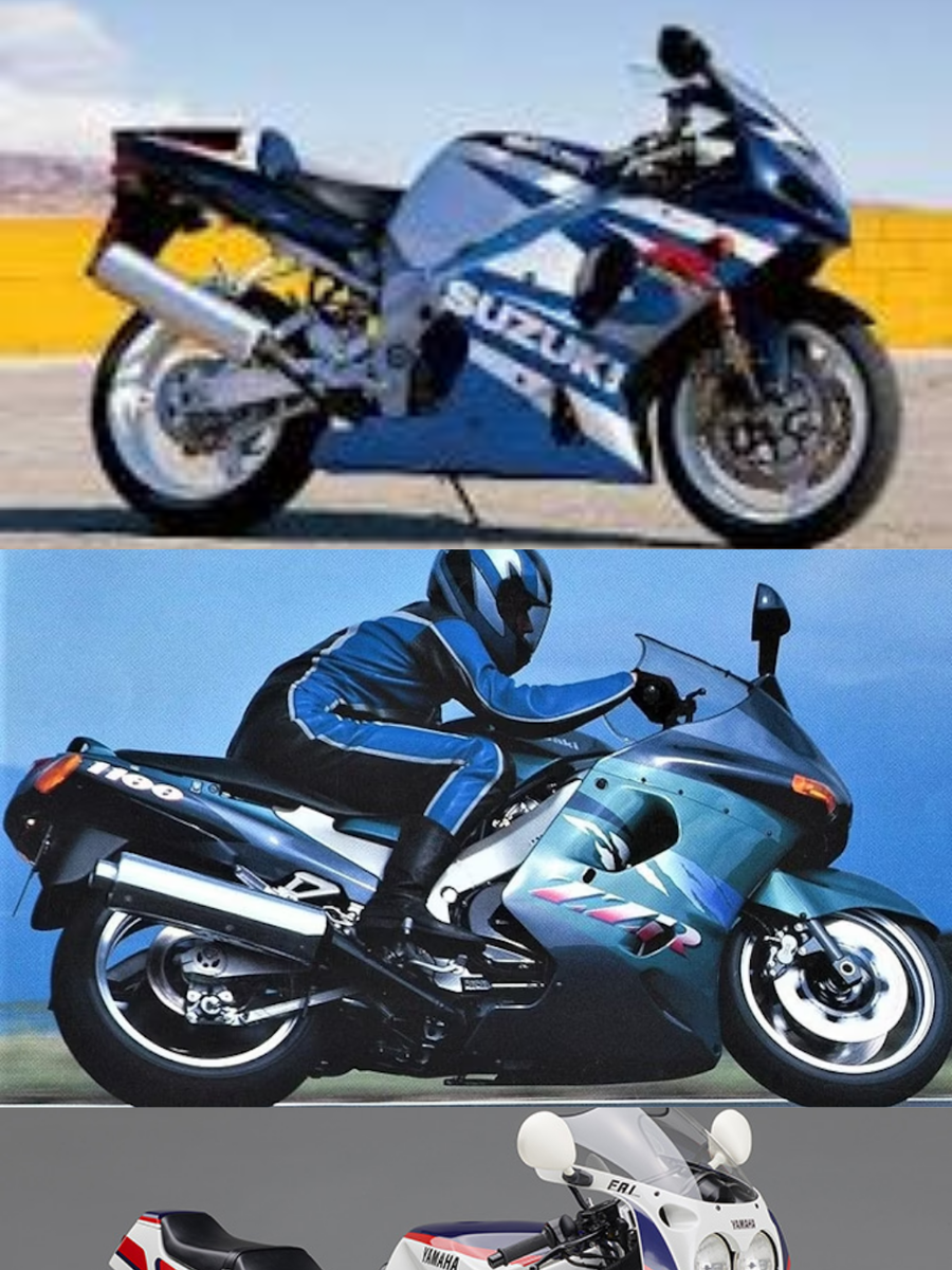 7 Fastest Superbikes To Do 0-100 Kmph, Yamaha FZR, Bimota YB10, Suzuki ...