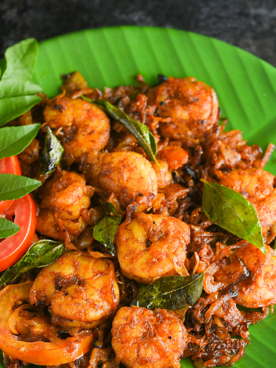 Spicy Mangalorean Prawn Ghee Roast Recipe With Malabar Parotta Is A ...