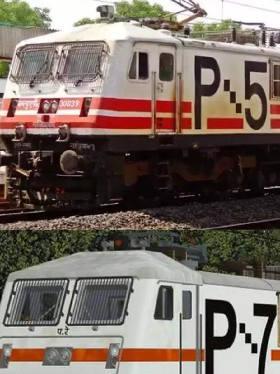 What Is Wap5 And Wap7 In Train Engline People Dont Know- ट्रेन के इंजन पर लिखे P5 और P7 का मतलब ...