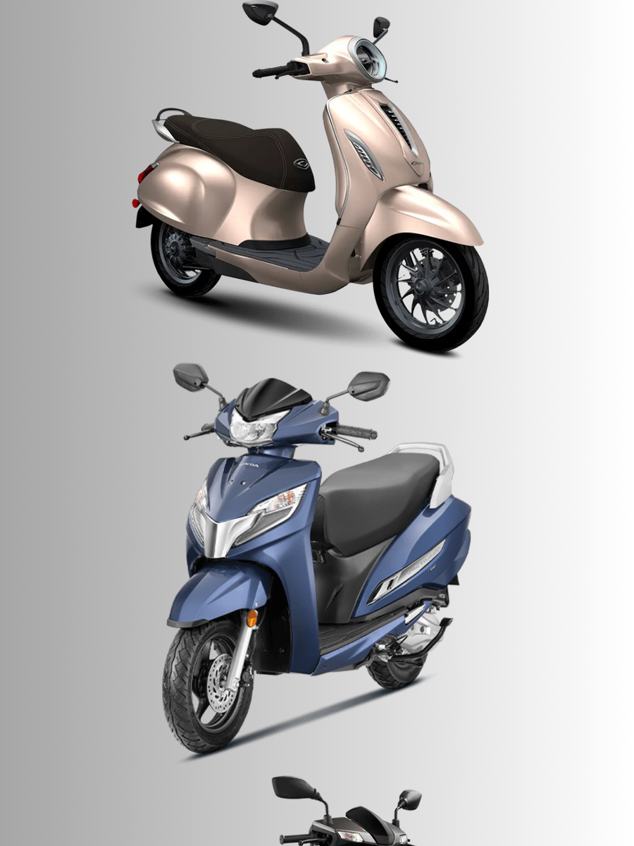 Top 7 Best-selling Scooters In October 2024, Honda Activa, TVS Jupiter ...