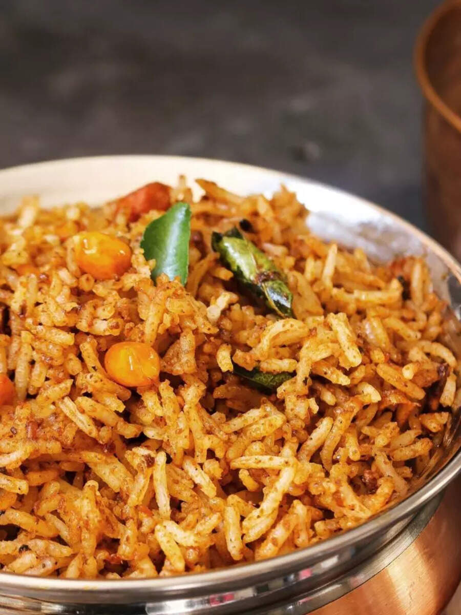 Pulihora Recipe: Andhra Style Tamarind Rice In A Pressure Cooker For A ...