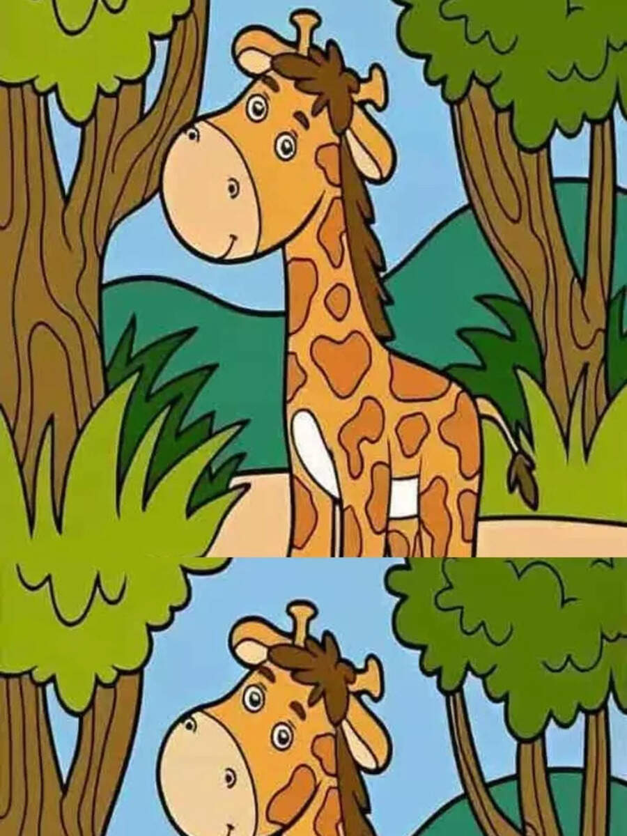 Easy Spot the Difference Puzzle Smart Kids Can Solve in 10 Seconds ...