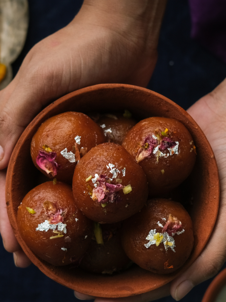 Shakarkandi Gulab Jamun- A Healthy Sweet Potato Variation To This ...