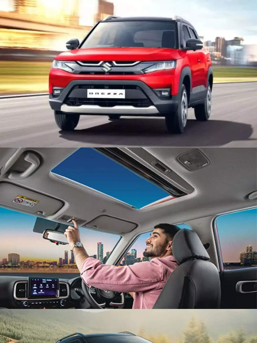 5 Most Affordable Cars With Sunroof To Buy In India , Skoda Kylaq ...