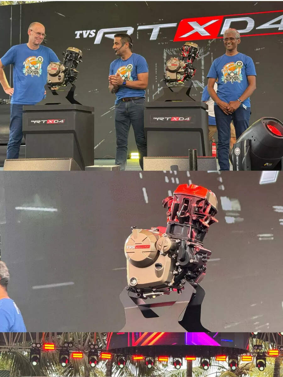 TVS Launches New Engine In India: Key Details , TVS RT-XD4 engine ...