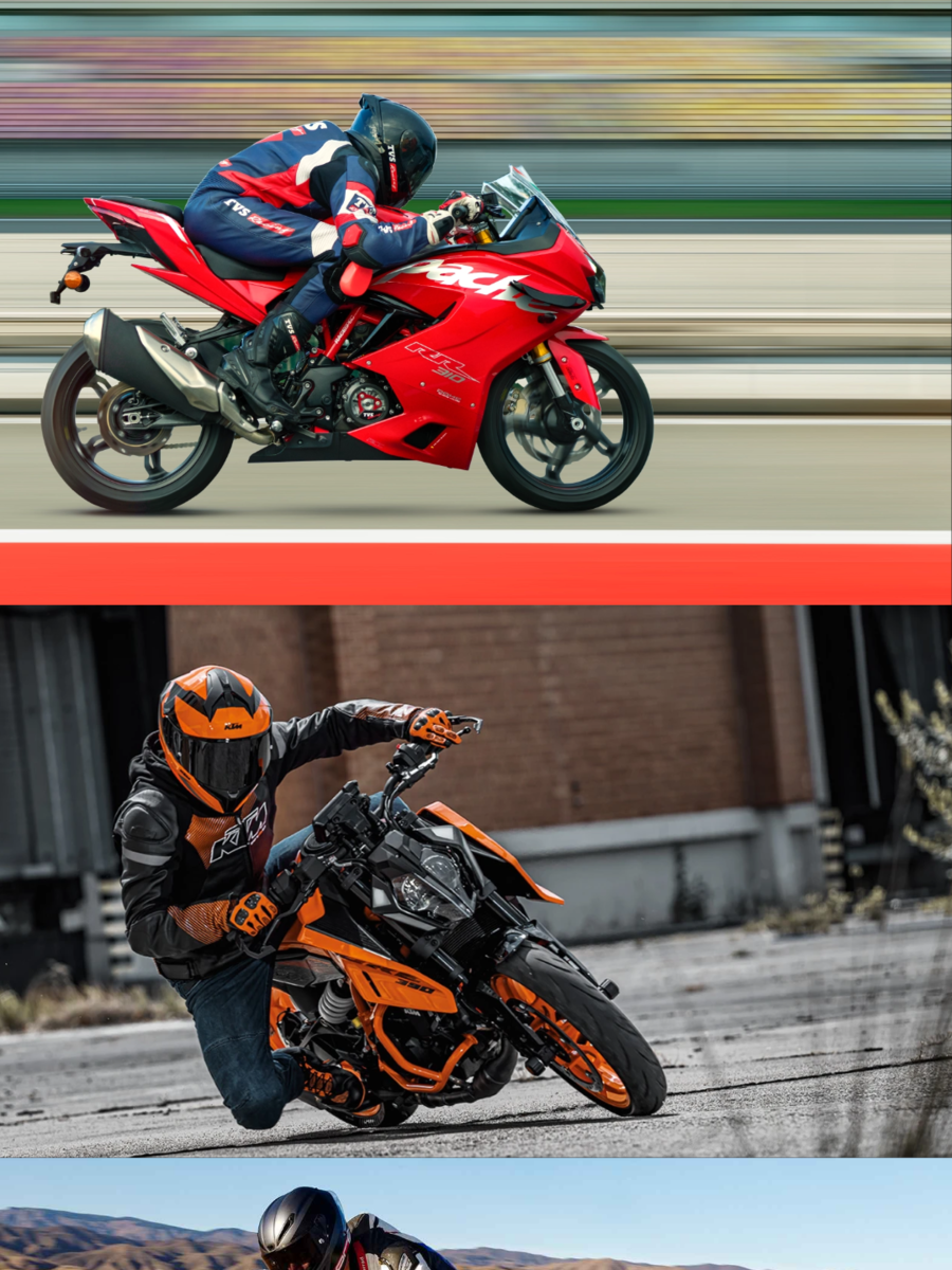 6 Best Sporty KTM, TVS, BMW Bikes Under Rs 4 Lakh, BMW G 310 RR, KTM ...