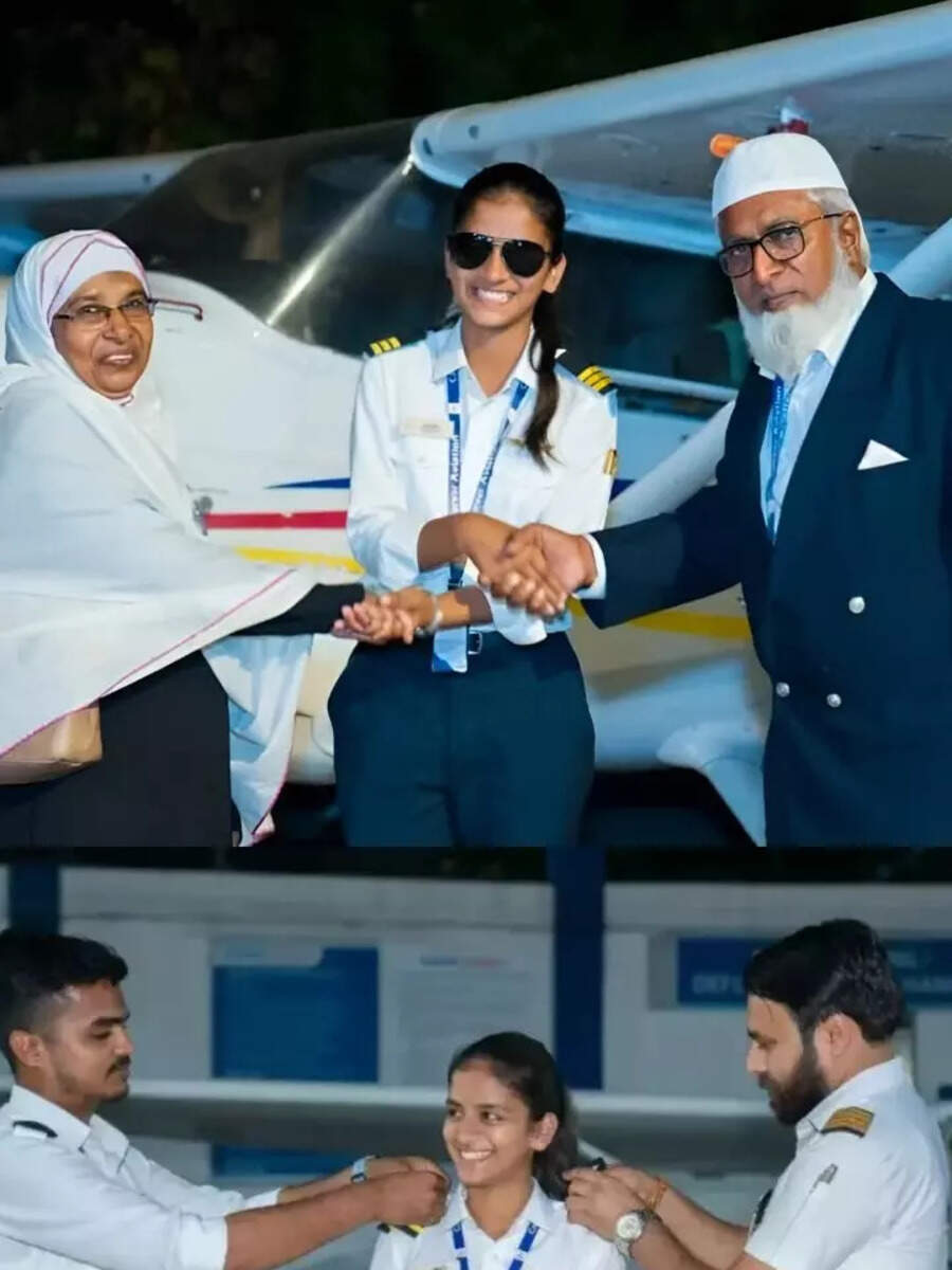 18 साल की उम्र में पायलट बनी ये मुस्लिम लड़की, रच दिया इतिहास | Times ...
