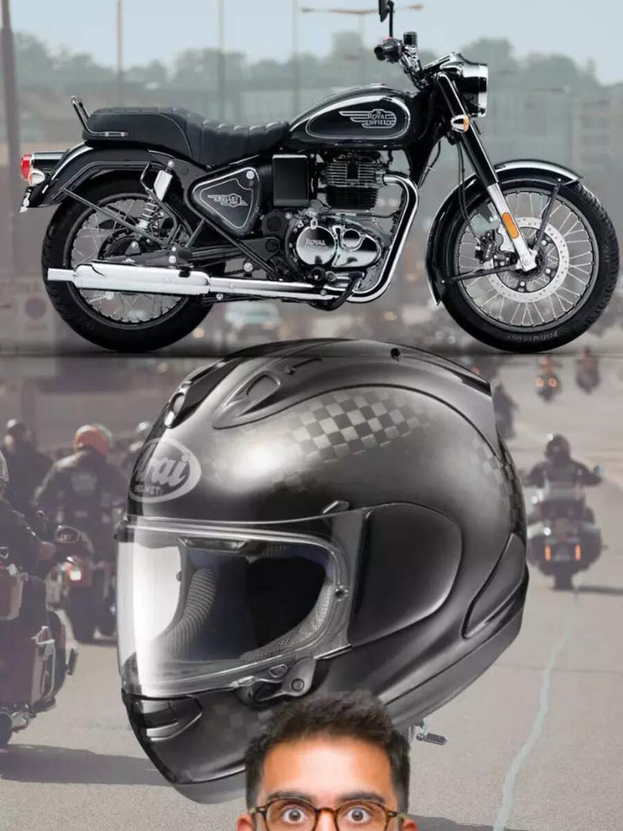 This Is Worlds Most Expensive Helmet One Can Buy Royal Enfield Bullet ...