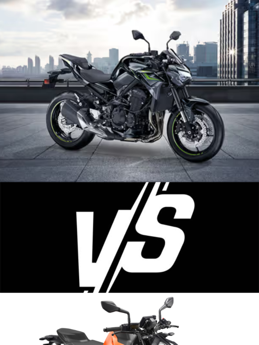 2025 KTM 790 Duke vs Kawasaki Z900: Power, Performance, Features ...