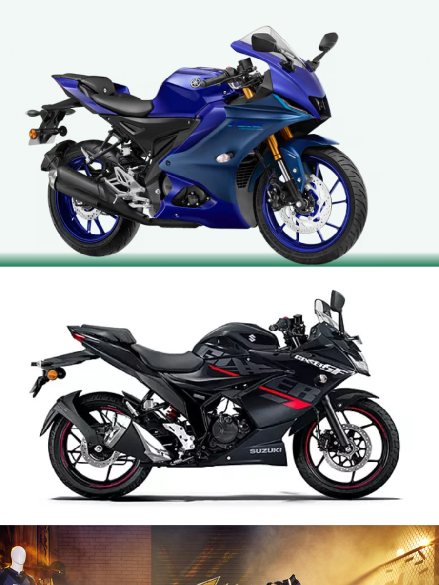 5 Sports Bikes Perfect For Daily Commuting, Yamaha R15 V4, Suzuki ...