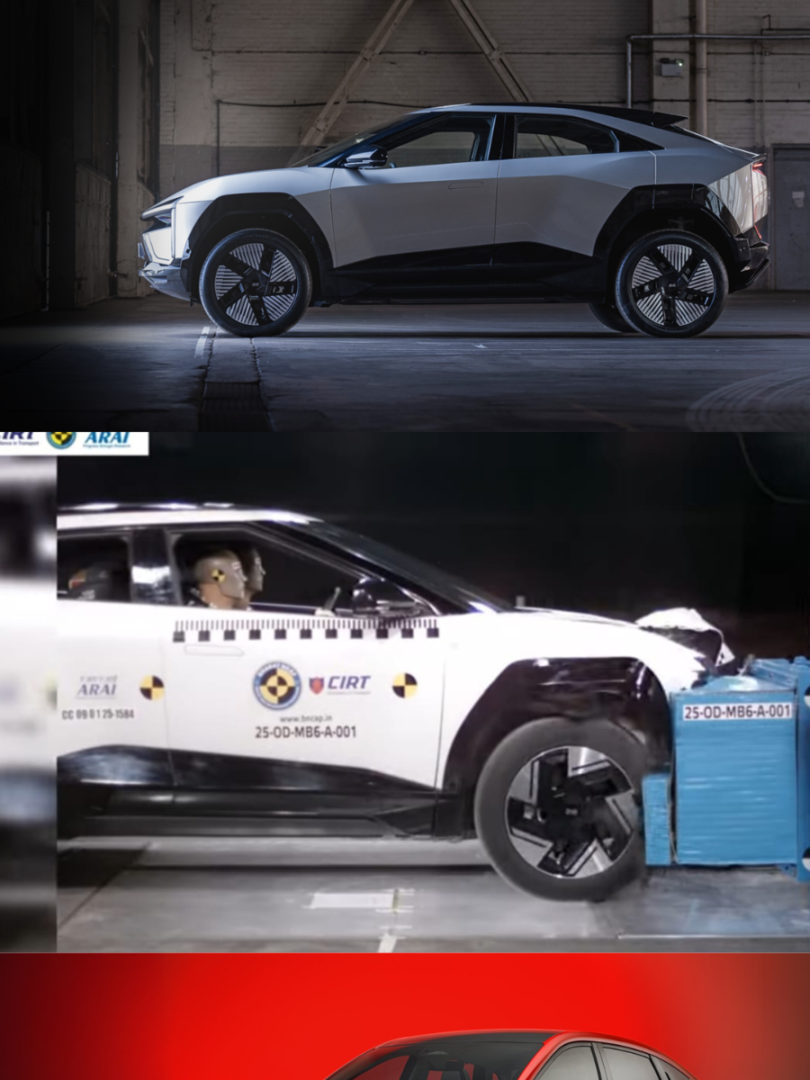 Mahindra BE 6, XEV 9e Electric Cars Score 5-Star Safety Rating At BNCAP ...