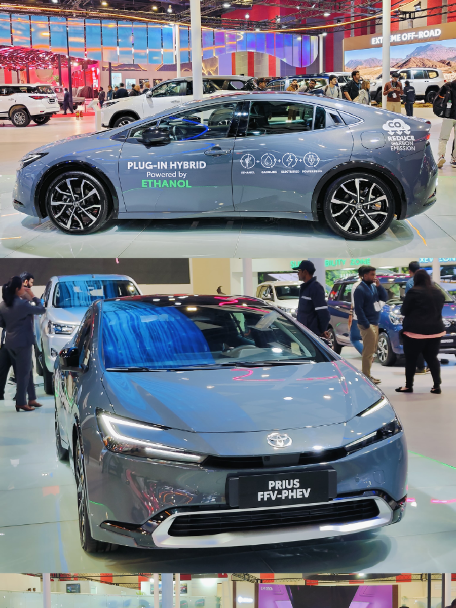 Toyota Brings Prius Flex Fuel PHEV To India At Auto Expo 2025, Toyota cars, toyota, Ethanol ...