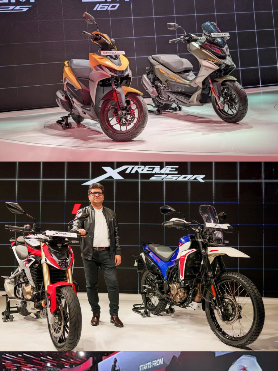 Hero Launches 4 New Two-Wheelers At Auto Expo 2025, Hero Xoom 125, Hero ...